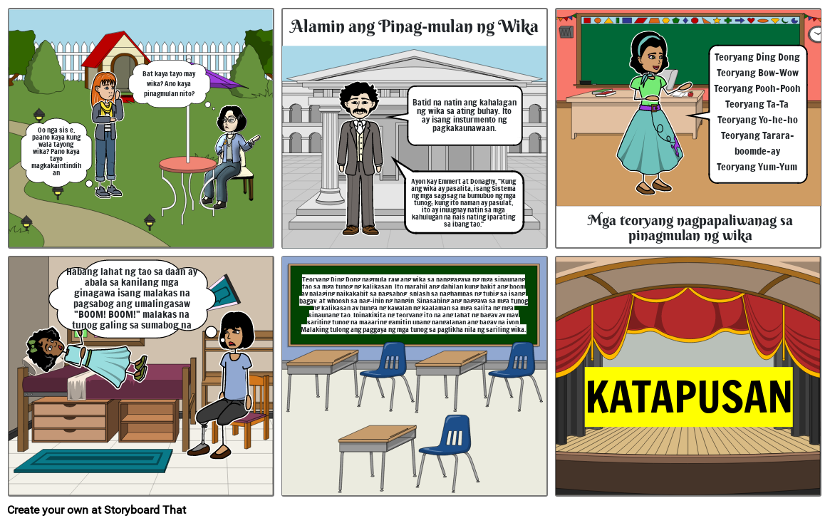 Unknown Story Storyboard por df58f704