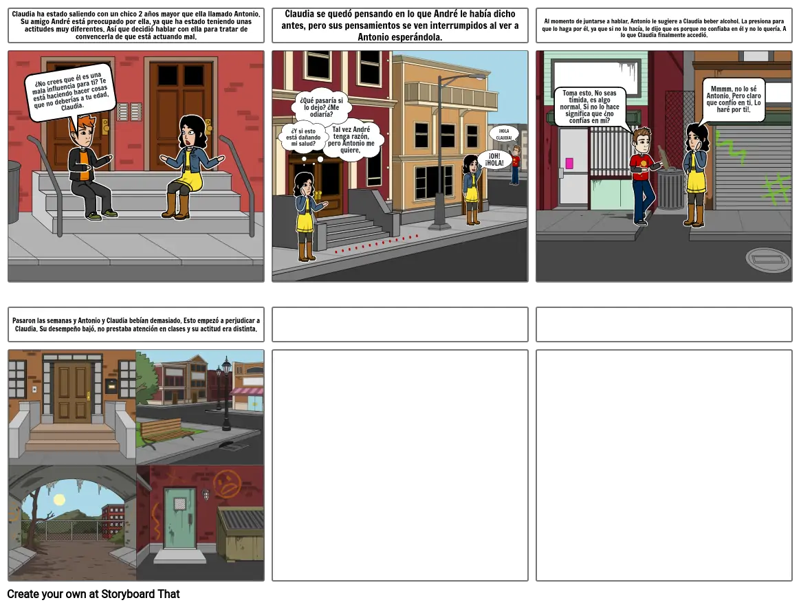 Riesgos en la adolescencia Storyboard by df592a35 Riesgos en la adolescencia Storyboard by df592a35
