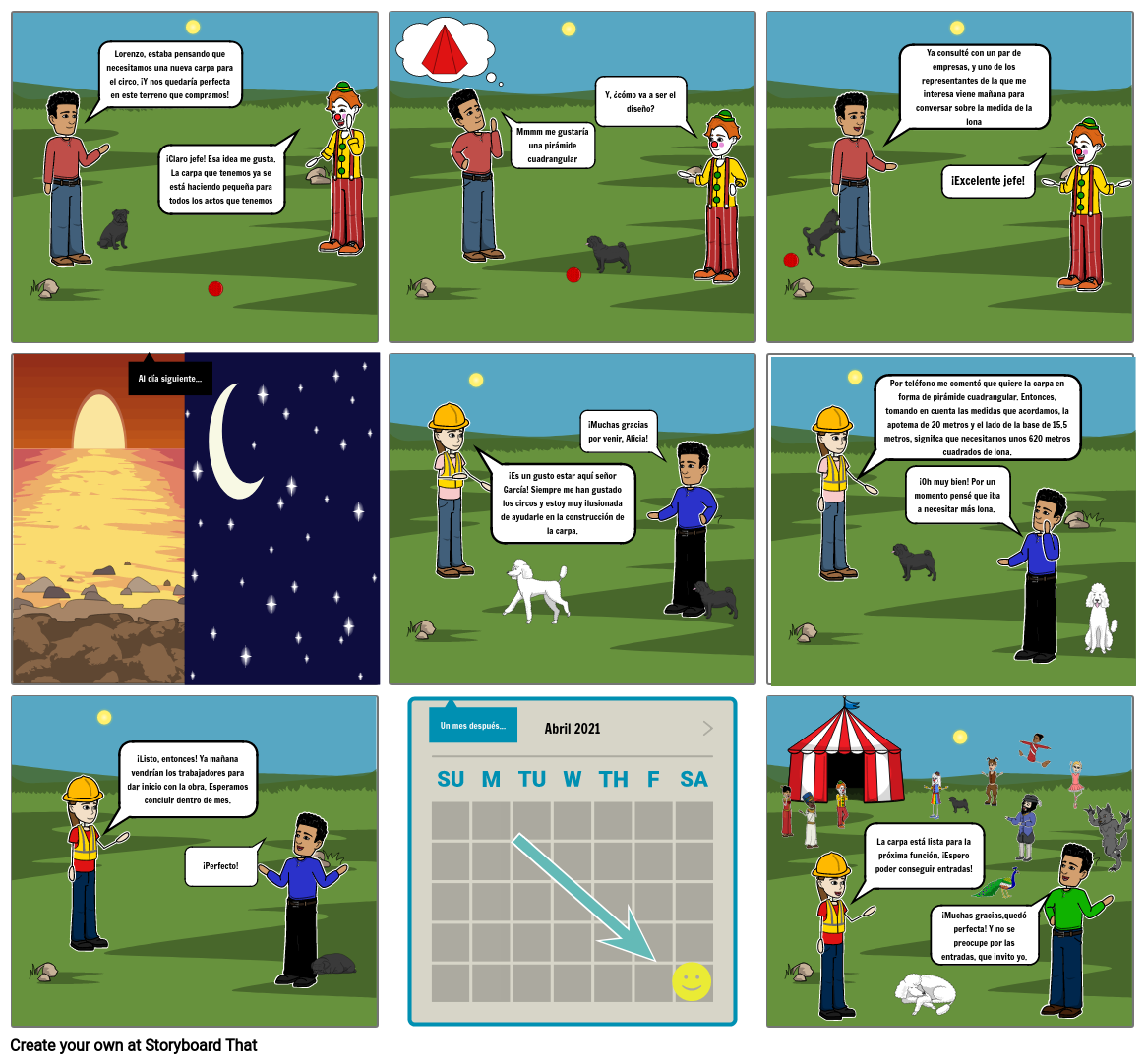 Geometría del Espacio Storyboard par df780310