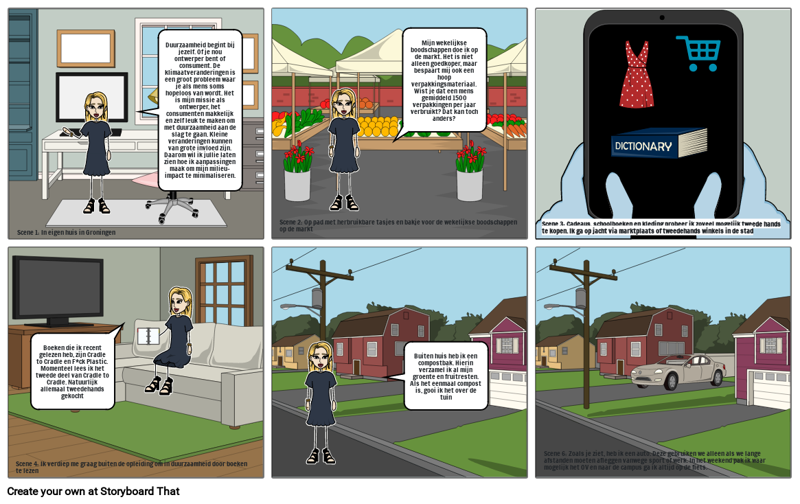 Sustainability filmpje Storyboard por df8c087d