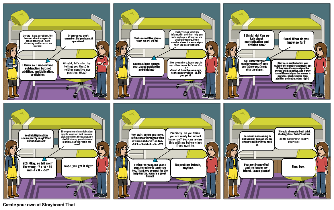 math Storyboard by dilanrod