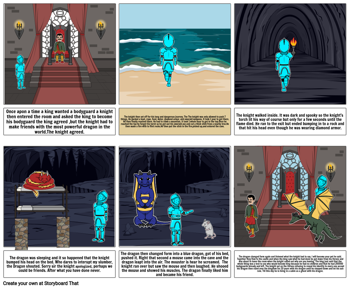 The knight's journey القصة المصورة من قبل dishaan