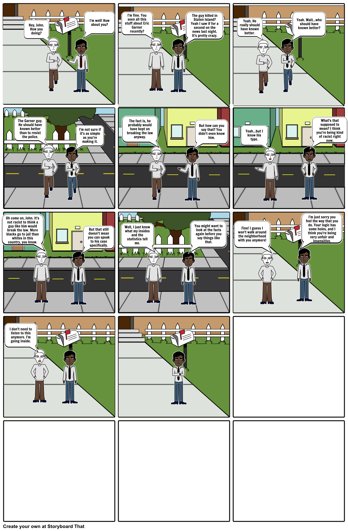 A Walk Storyboard por drew-finley-35