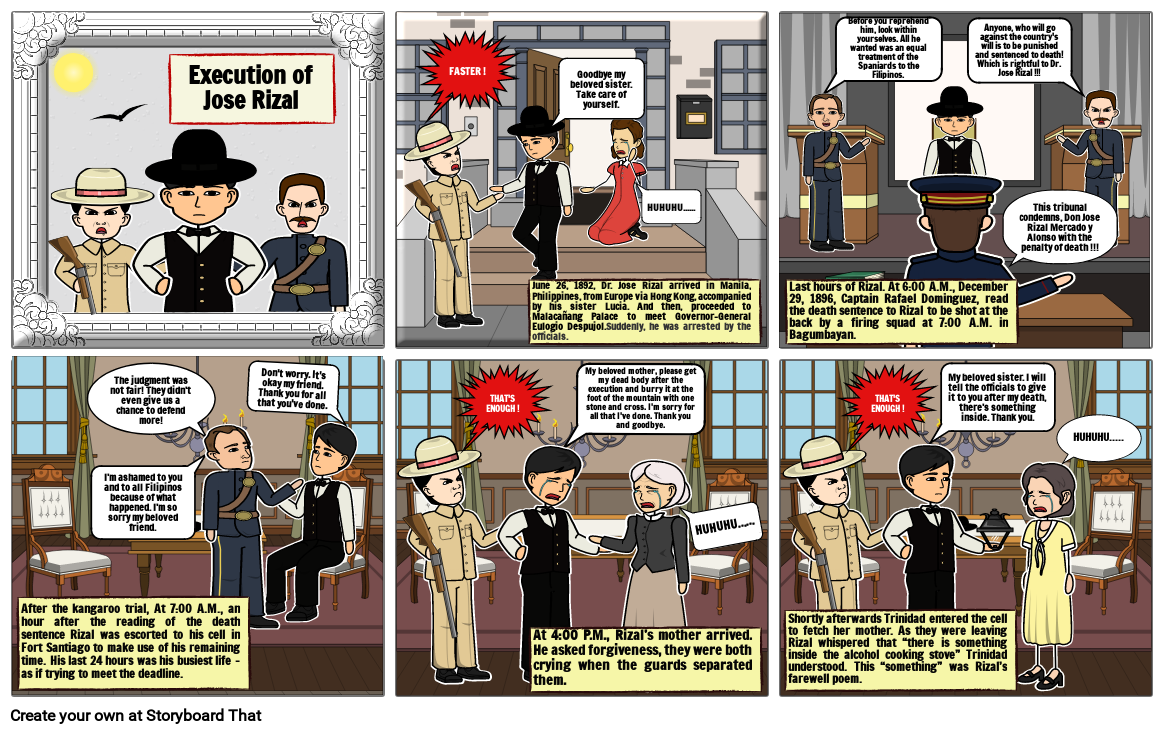 Rizal Storyboard Por E19e272d Rizal Storyboard Por E19e272d