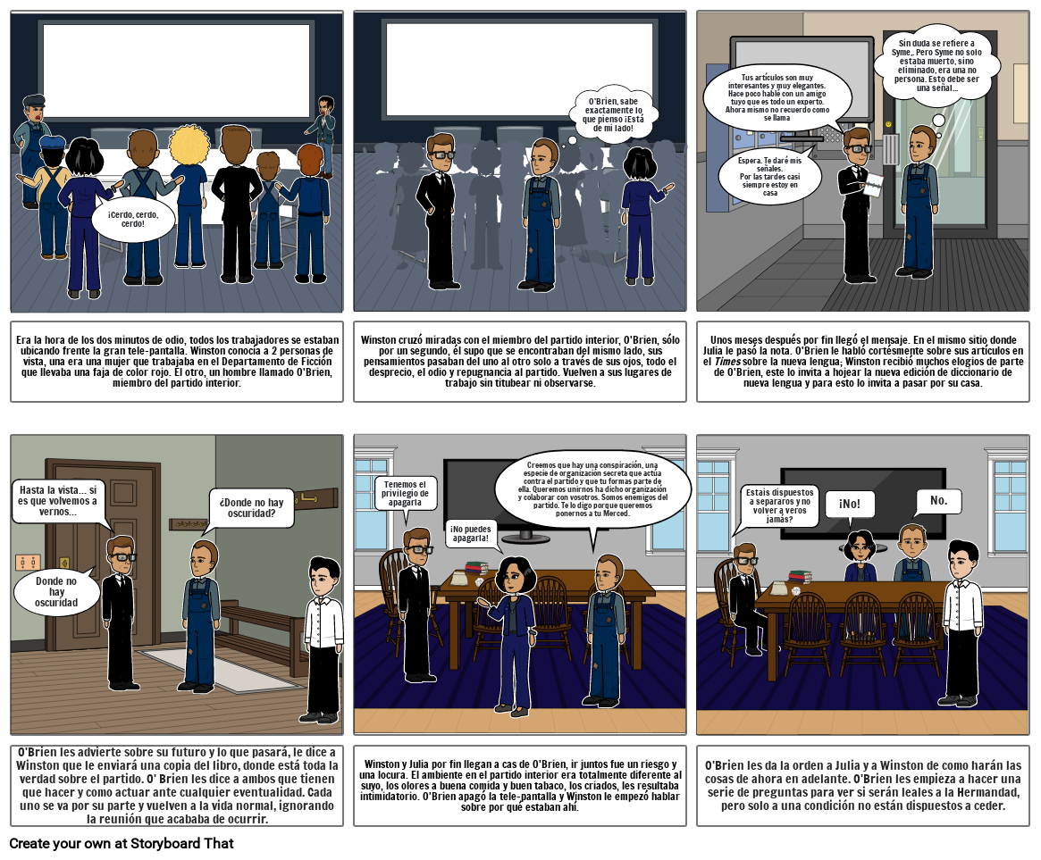 1984 Storyboard by e1dec63e