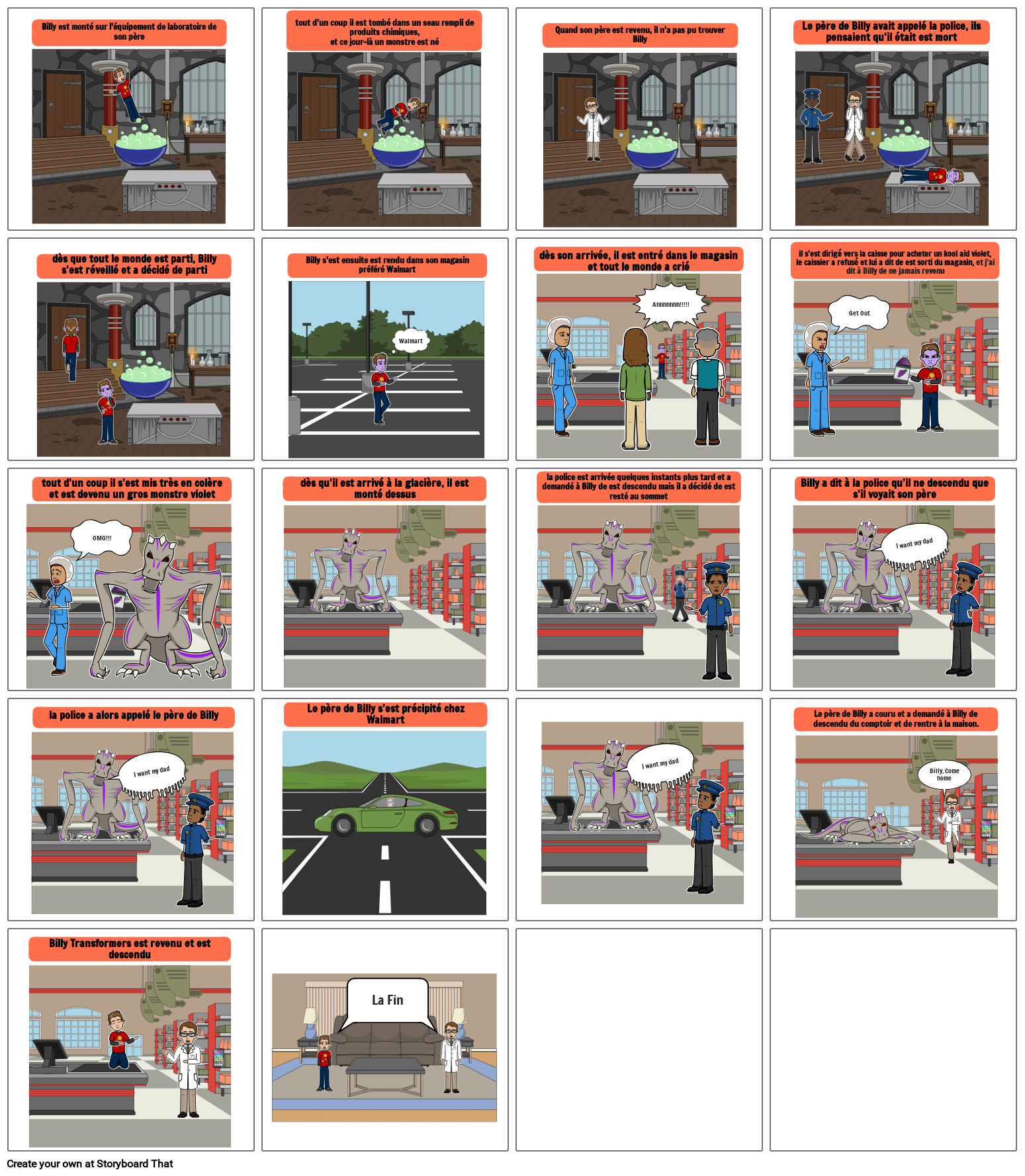 french Storyboard by e22f54c2