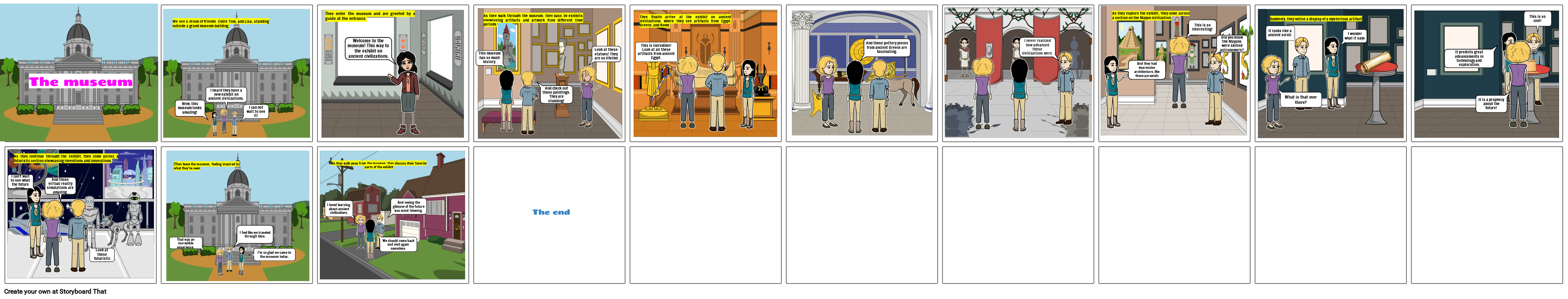 Fun trip Storyboard por e2c8d0f6