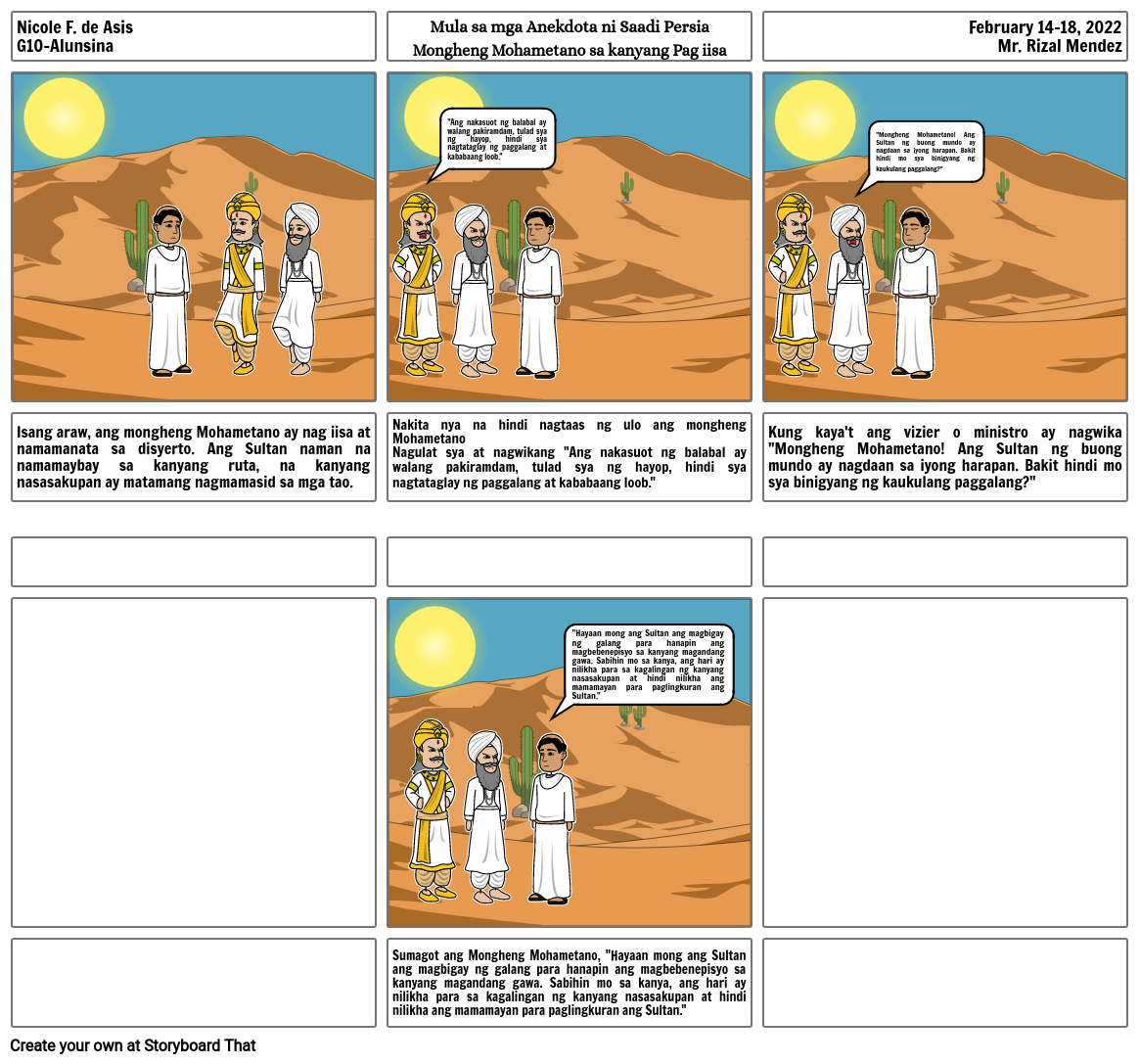 Filipino Storyboard par e347d9da