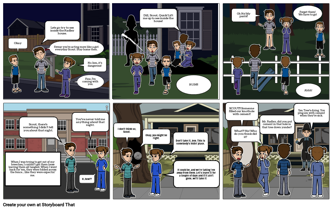 TKAM STORYBOARD Storyboard par e43e56c8