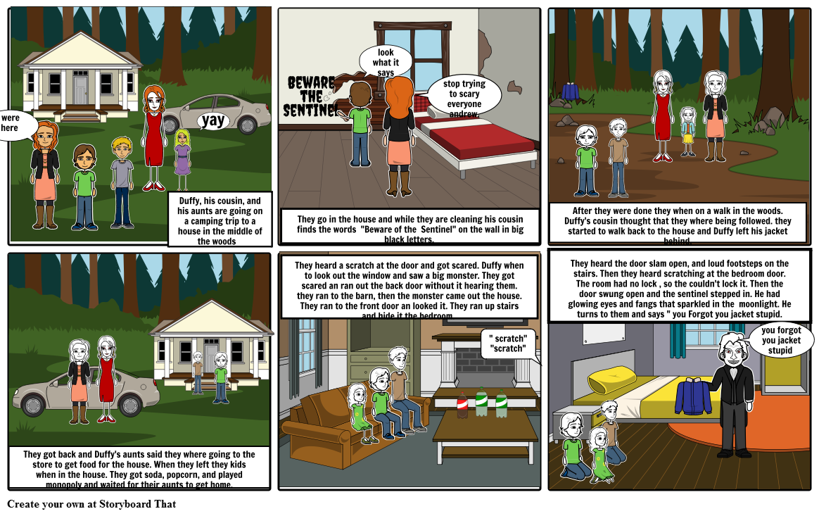 Duffy's Jacket Storyboard par e461e2844670