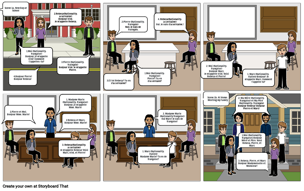 French Final Project #1 القصة المصورة من قبل e4e226ec