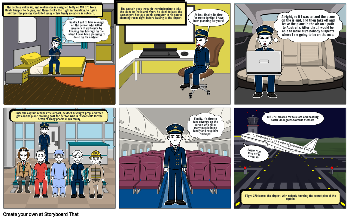 Part 1 The Truth About MH 370 Storyboard por e4f70e37