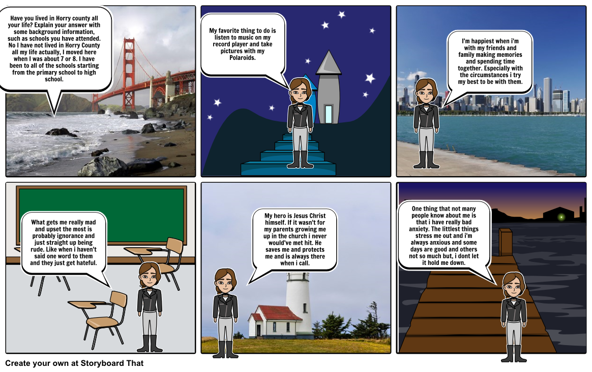 ALL ABOUT ME Storyboard by e56f398670523