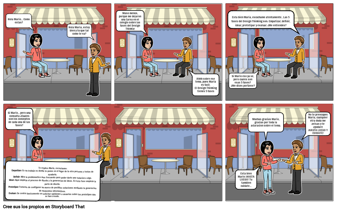 Design thinking Storyboard by e58ddb07