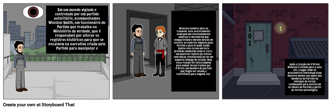1984 parte 1 Storyboard por e5de4f3c