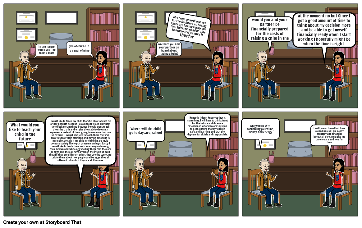 Thinking About Having A Baby? Storyboard by e5f9c865