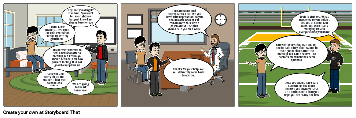 Depression Pdhpe Assessment Part 2 Storyboard By E63da572