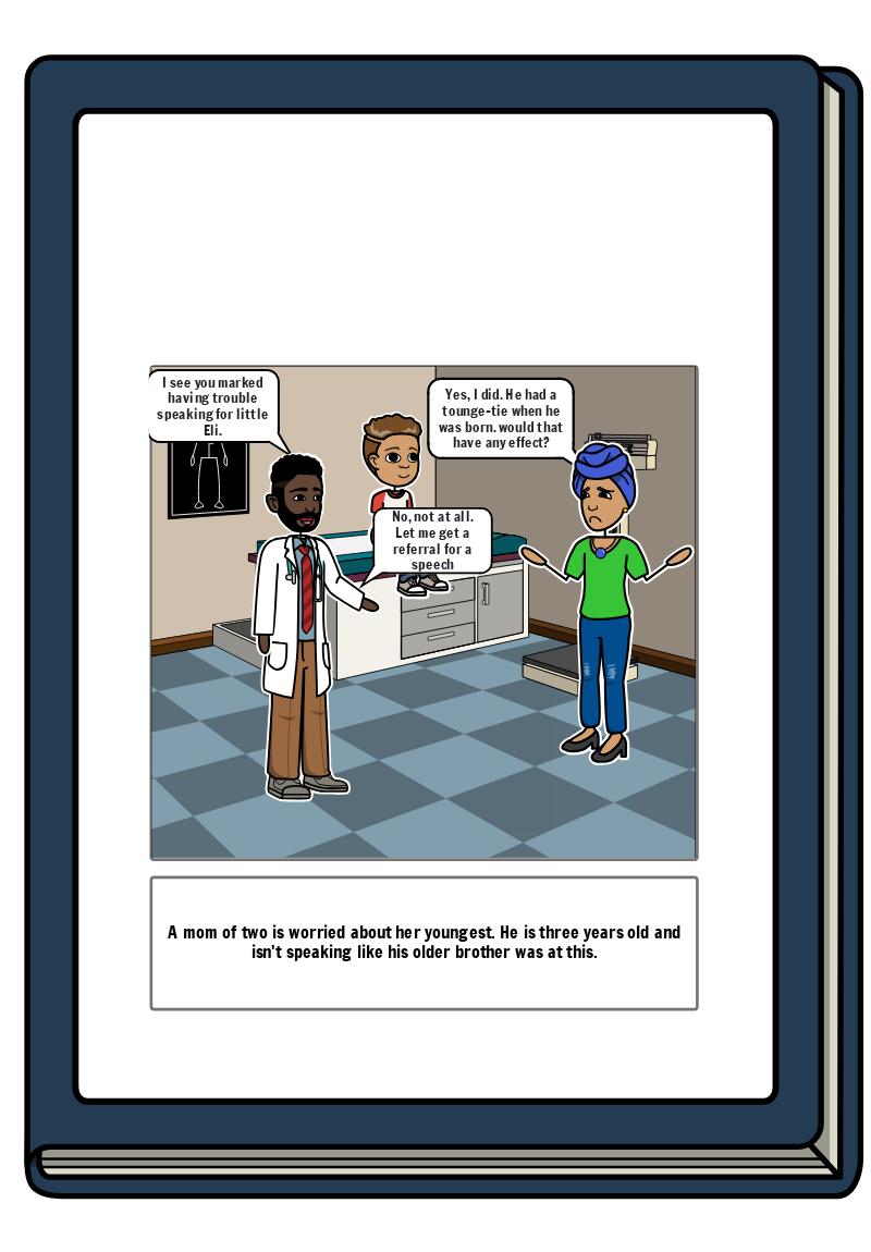 Language Deveolpment Storyboard por e724aabe