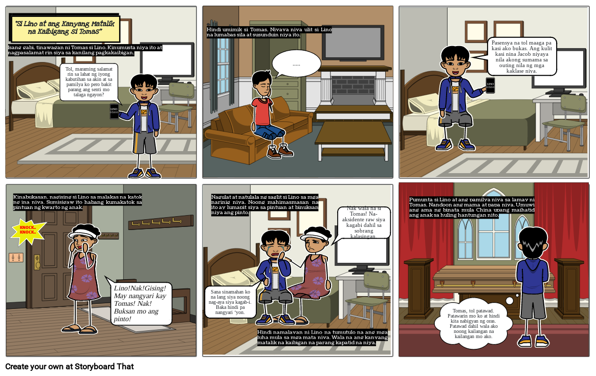 Komiks Storyboard von e7d5c9e1