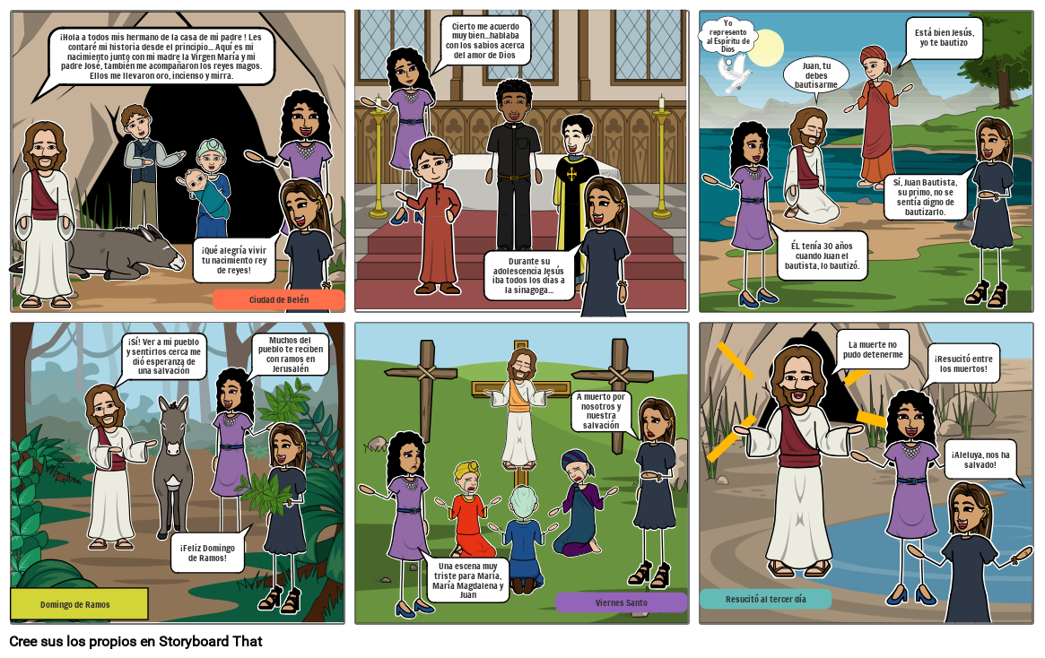 jesus Storyboard by e805ebb4