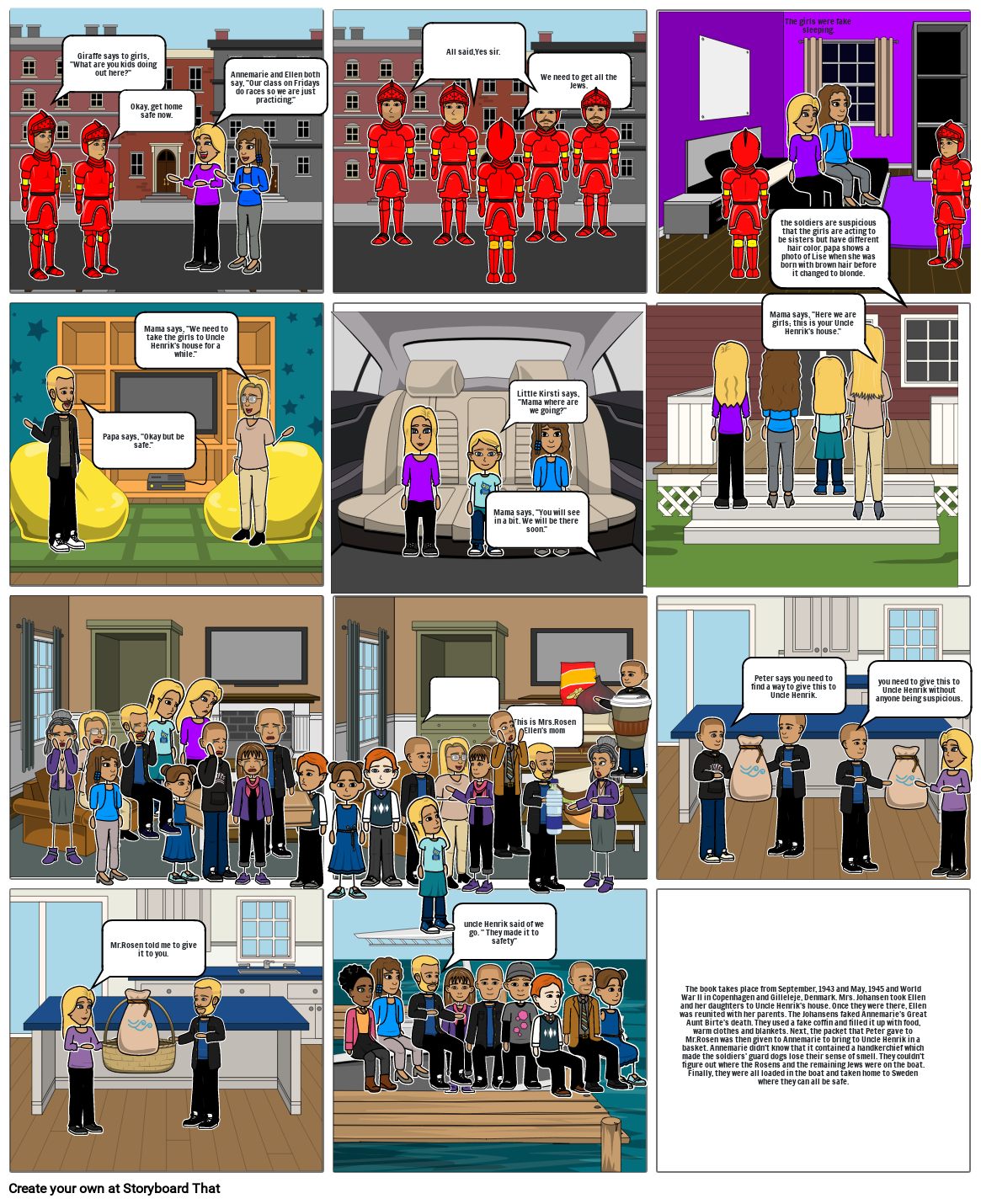 Number The Stars Storyboard Af E9577728