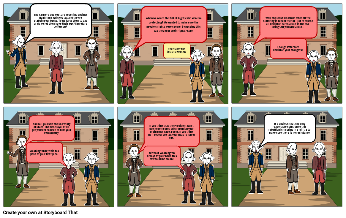 Whiskey Rebellion Project Storyboard by ea1d7e19