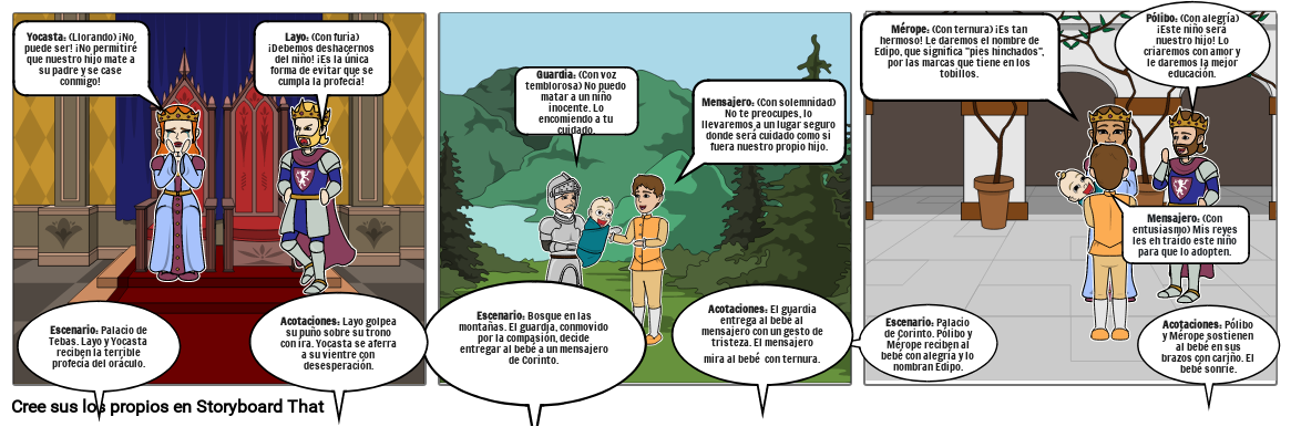 Actividad 6 Expresión literaria Storyboard by ea7e38ab