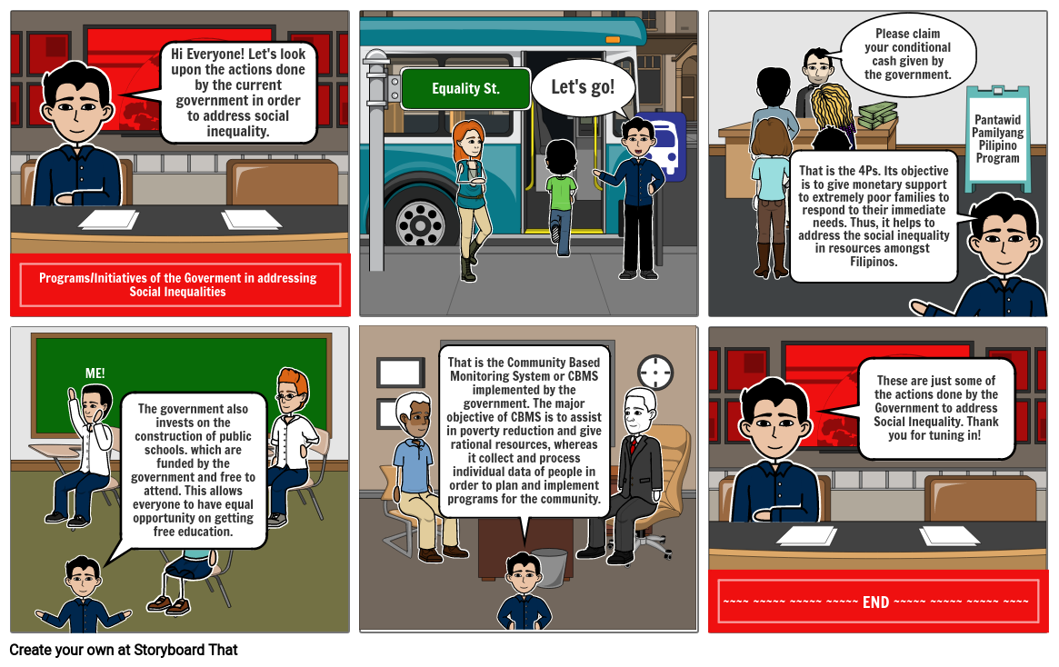 GOVERNMENT PROGRAMS Storyboard por eb289a94