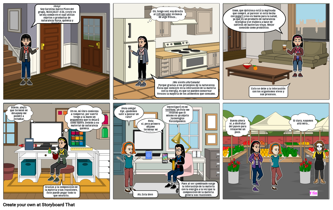 Yo Y Mis Objetos O Productos Tecnológicos Storyboard