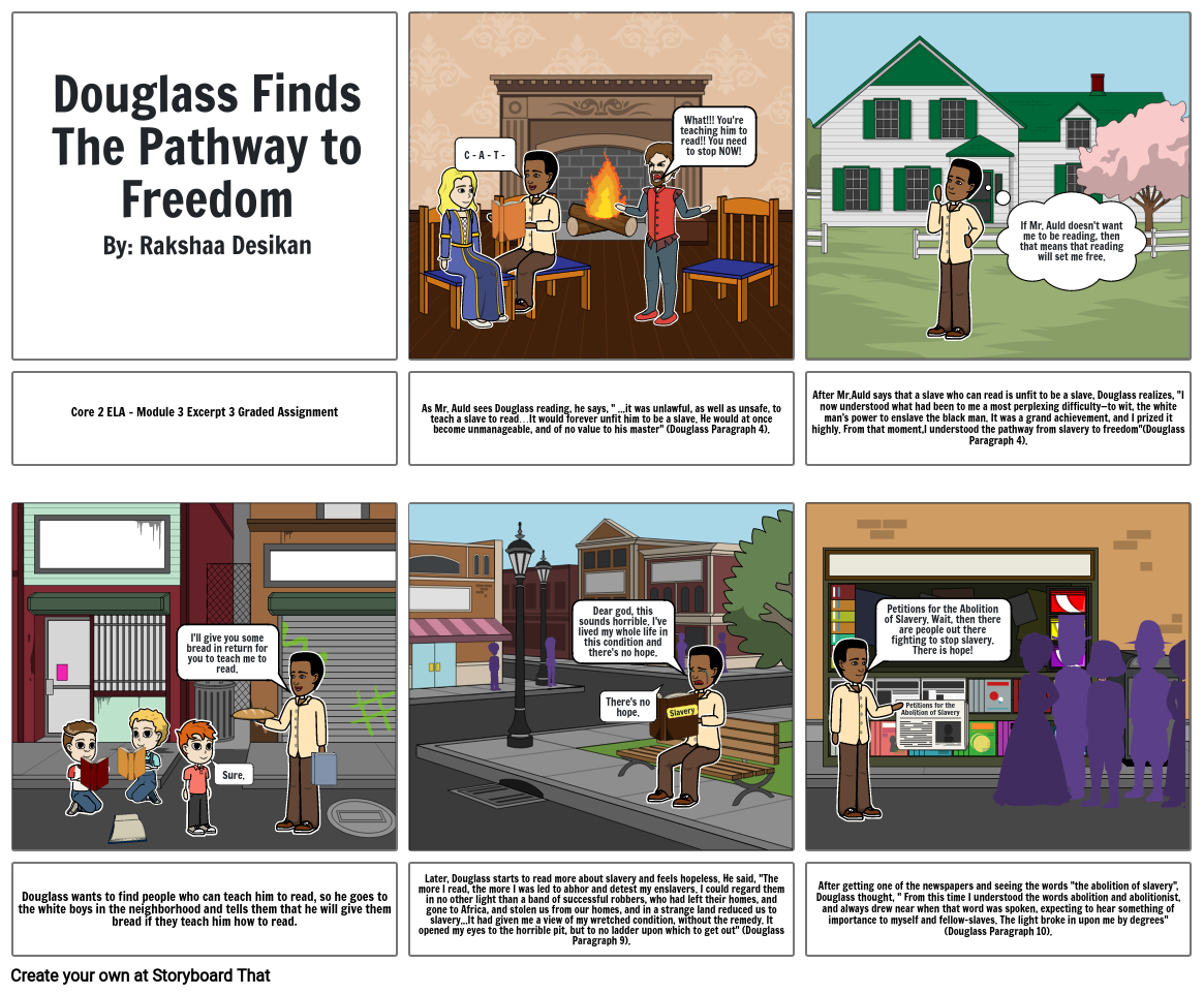 Frederick Douglass Finds the Pathway to Freedom