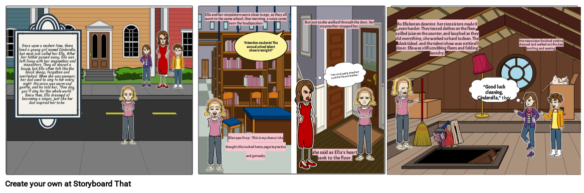 Cinderella Storyboard by ec4f6cb116