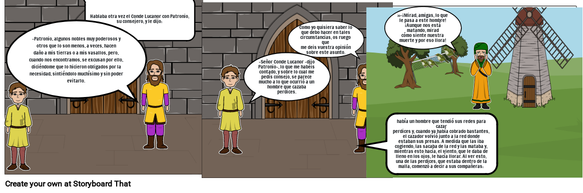 cuento XIII Storyboard por ec92305e