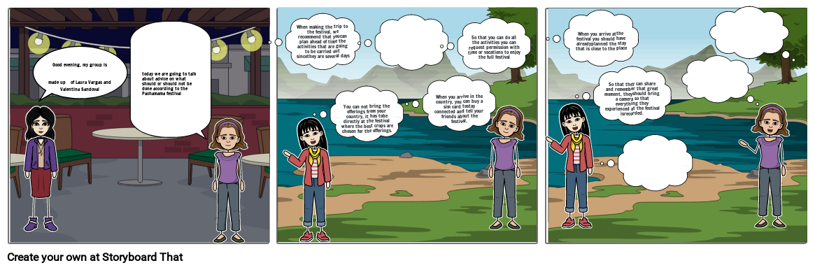 phase 2 : story telling time Storyboard por eccdec53