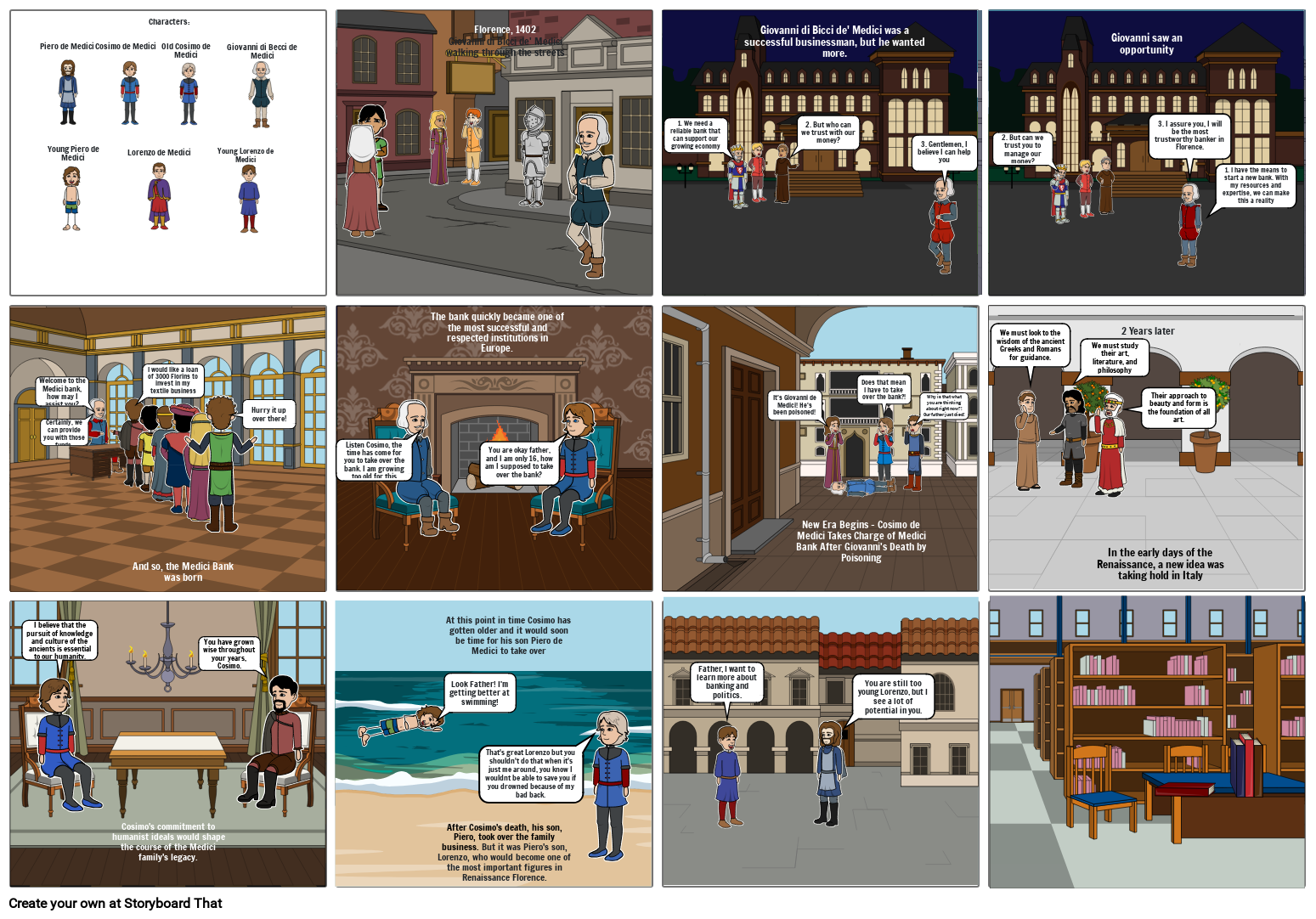 Comic Storyboard by ed147837