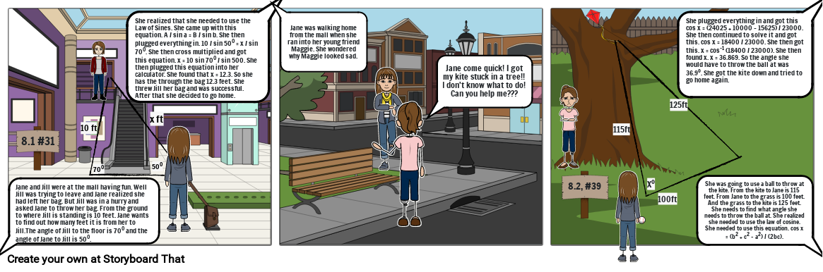 Jane and Everyone's Problems Storyboard par ed4135a8