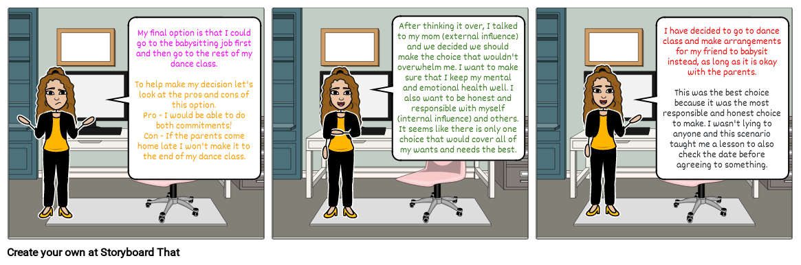 Health Comic (part 2 ) Storyboard por ed43ec30