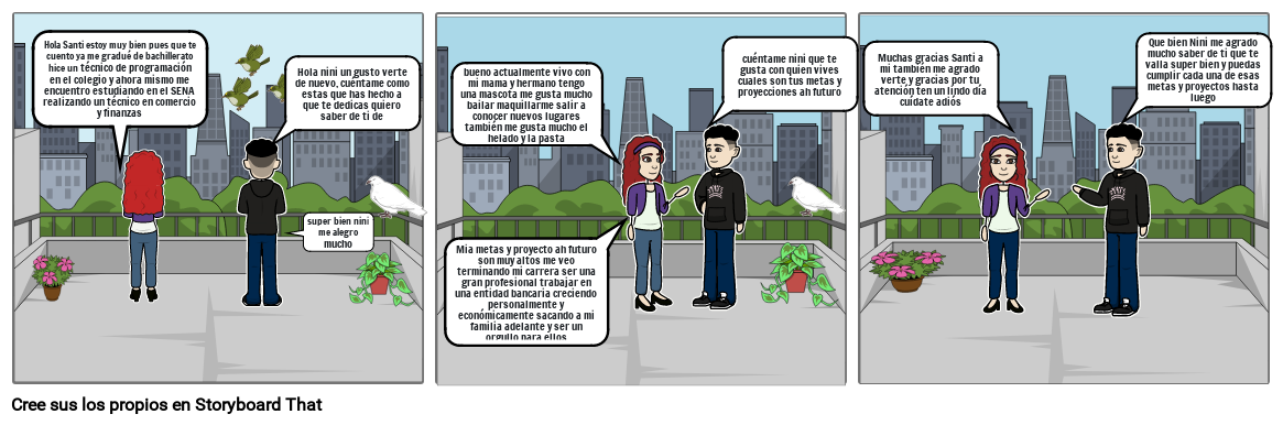 YO SOY NINIBETH APRESA Storyboard por ed729a42