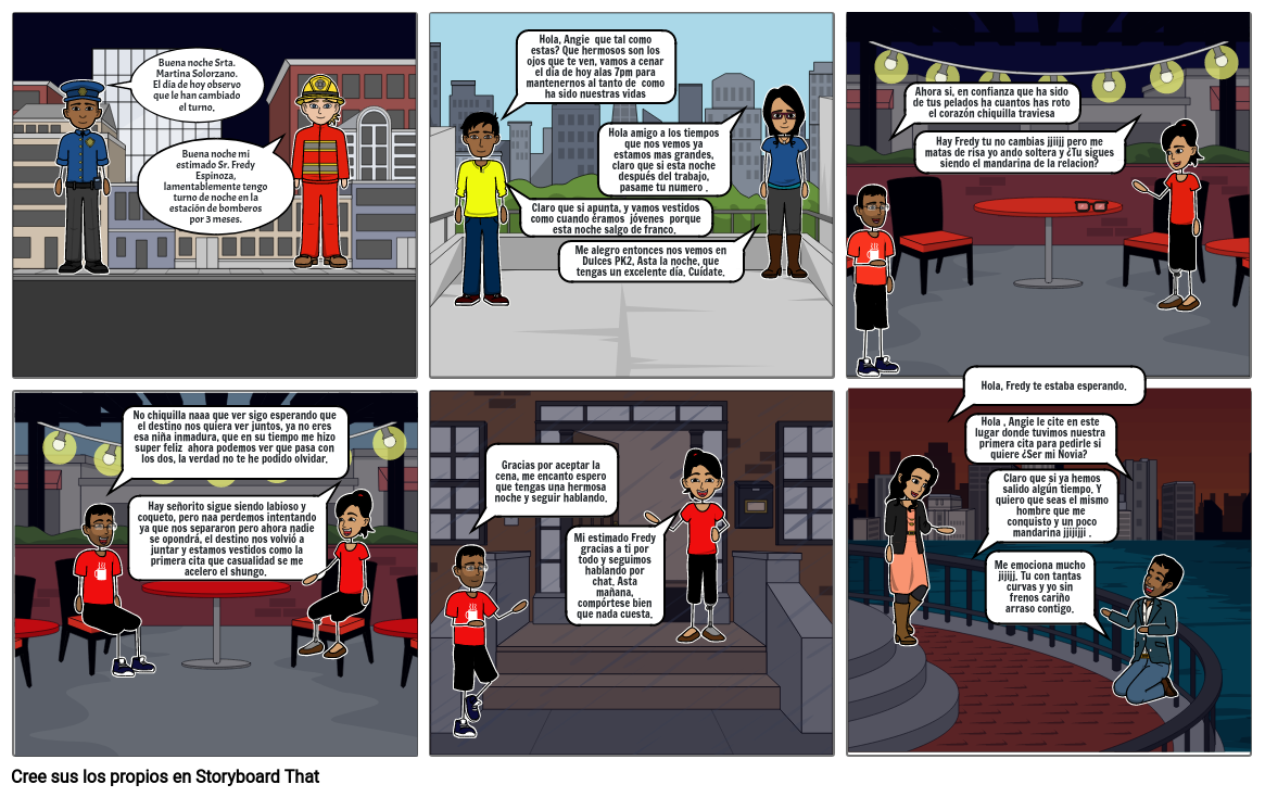 Comic Niveles de lenguaje Storyboard por ed73ee14