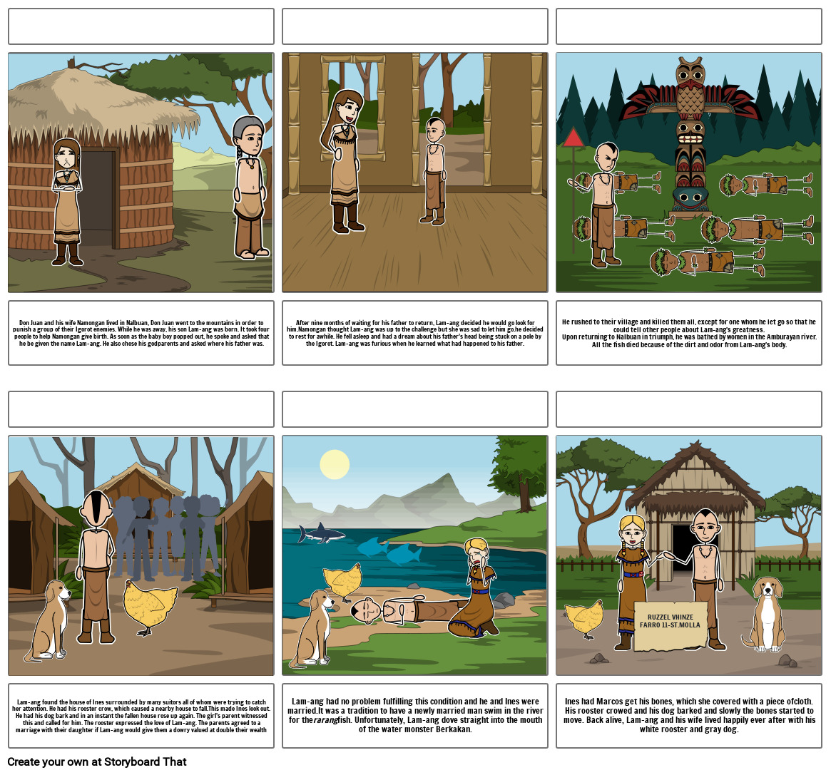 Biag ni Lam-Ang Storyboard by ed86db51