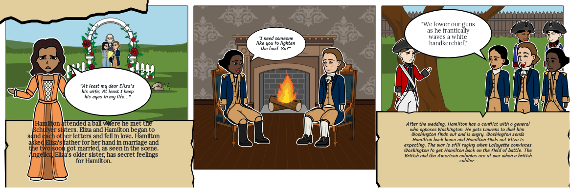 Sami Bond: Hamilton Storyboard 2 Storyboard by edba6019