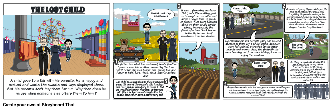 THE LOST CHILD Storyboard by eddcc96a