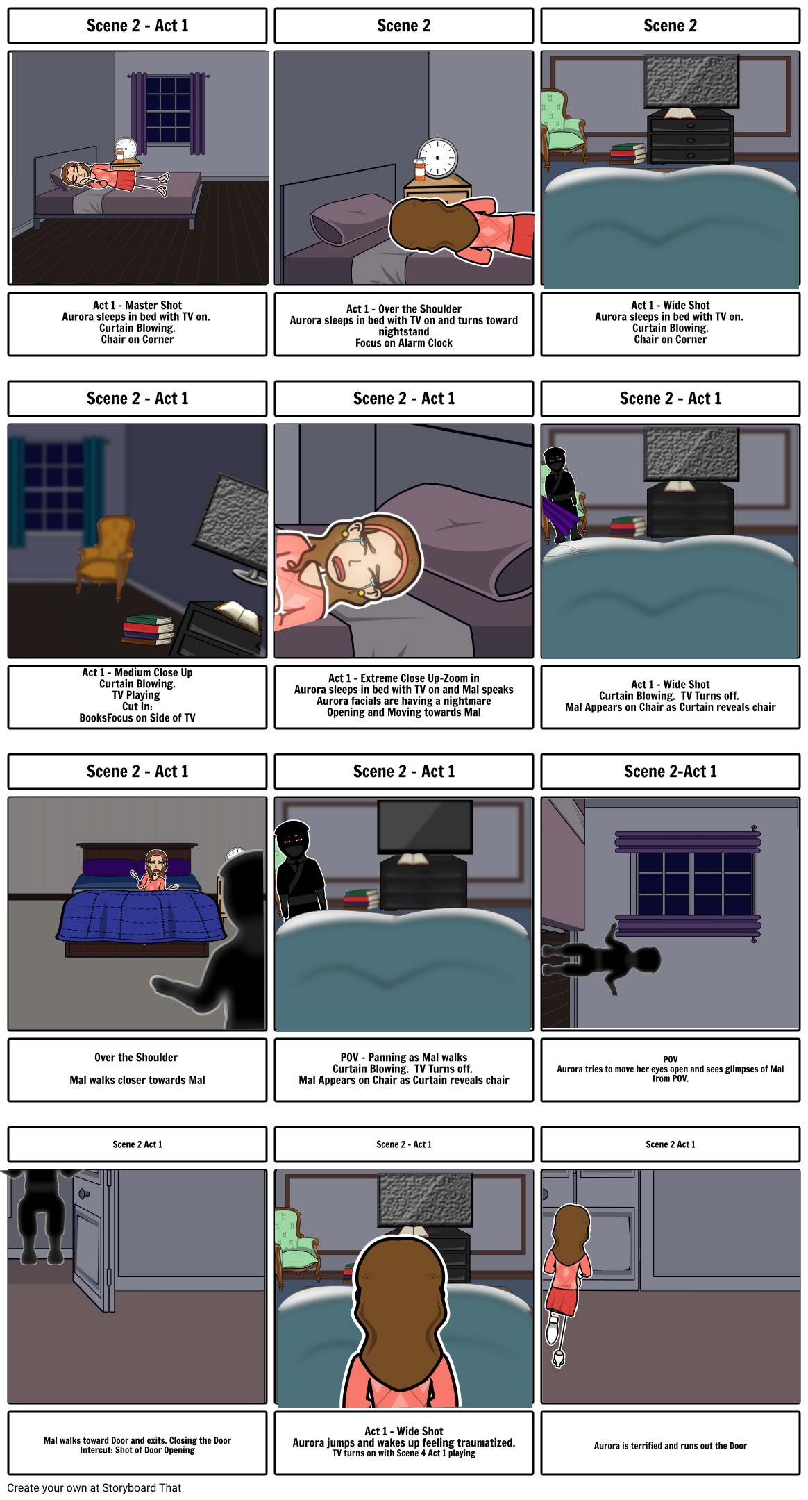 Cosmic Principle Story Board Storyboard by eddy8080