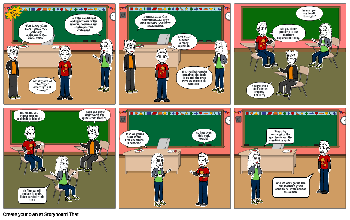 Math Class Storyboard by ee1ed0b8