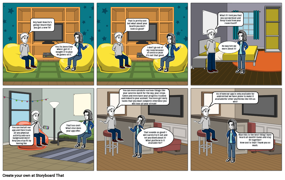 Focus Fitness Storyboard par ee74e4dd