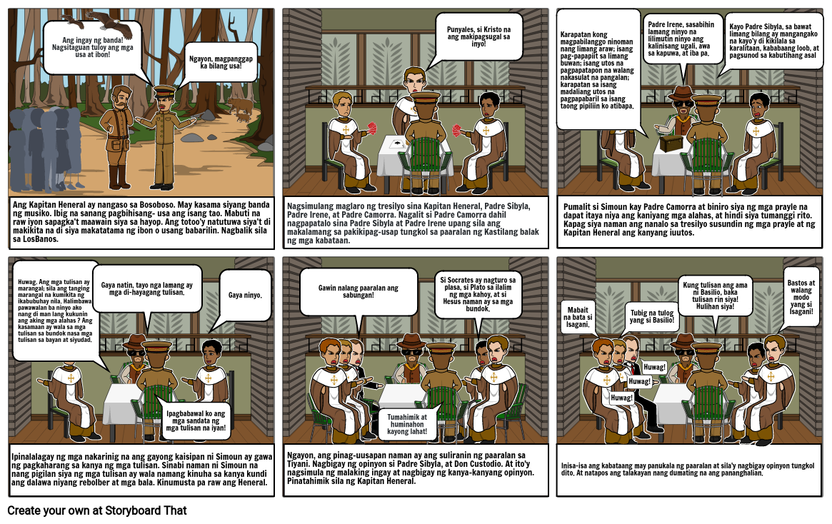 KABANATA 11 Los Banos Storyboard por eec4c27c