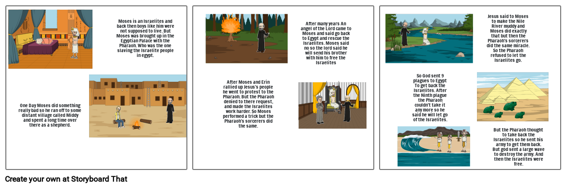 Moses Storyboard por ef6c5531