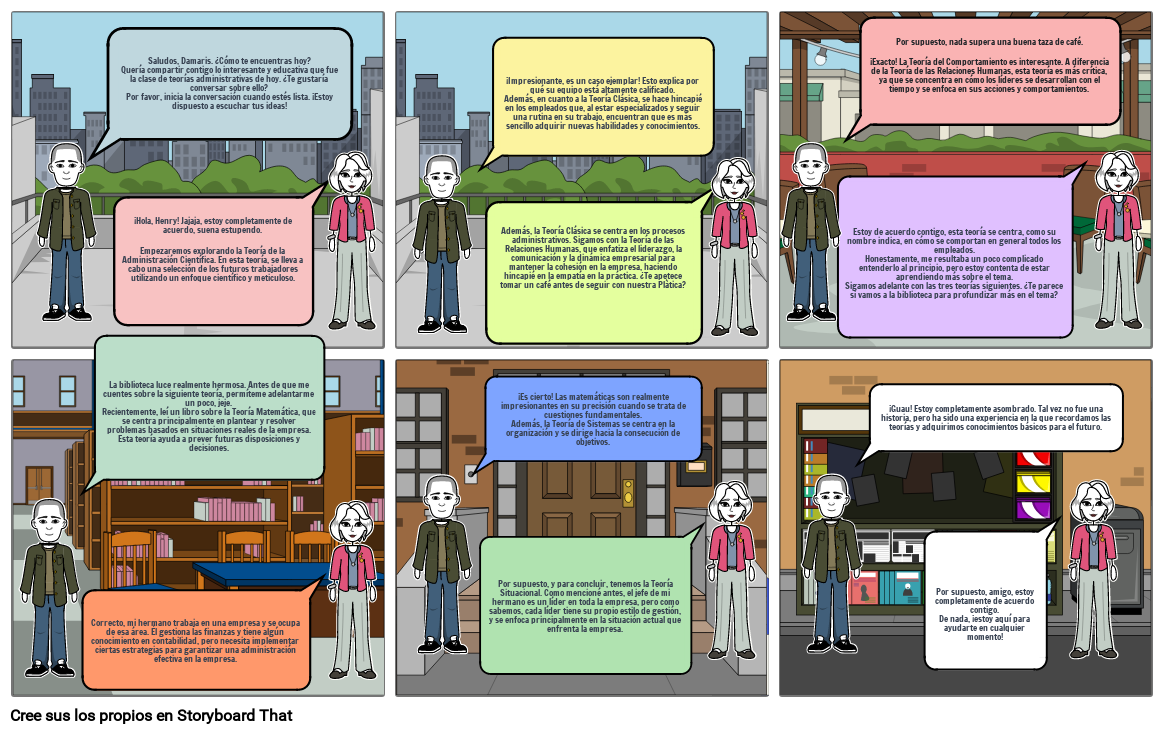 11 escuelas Storyboard by ef7b73b0