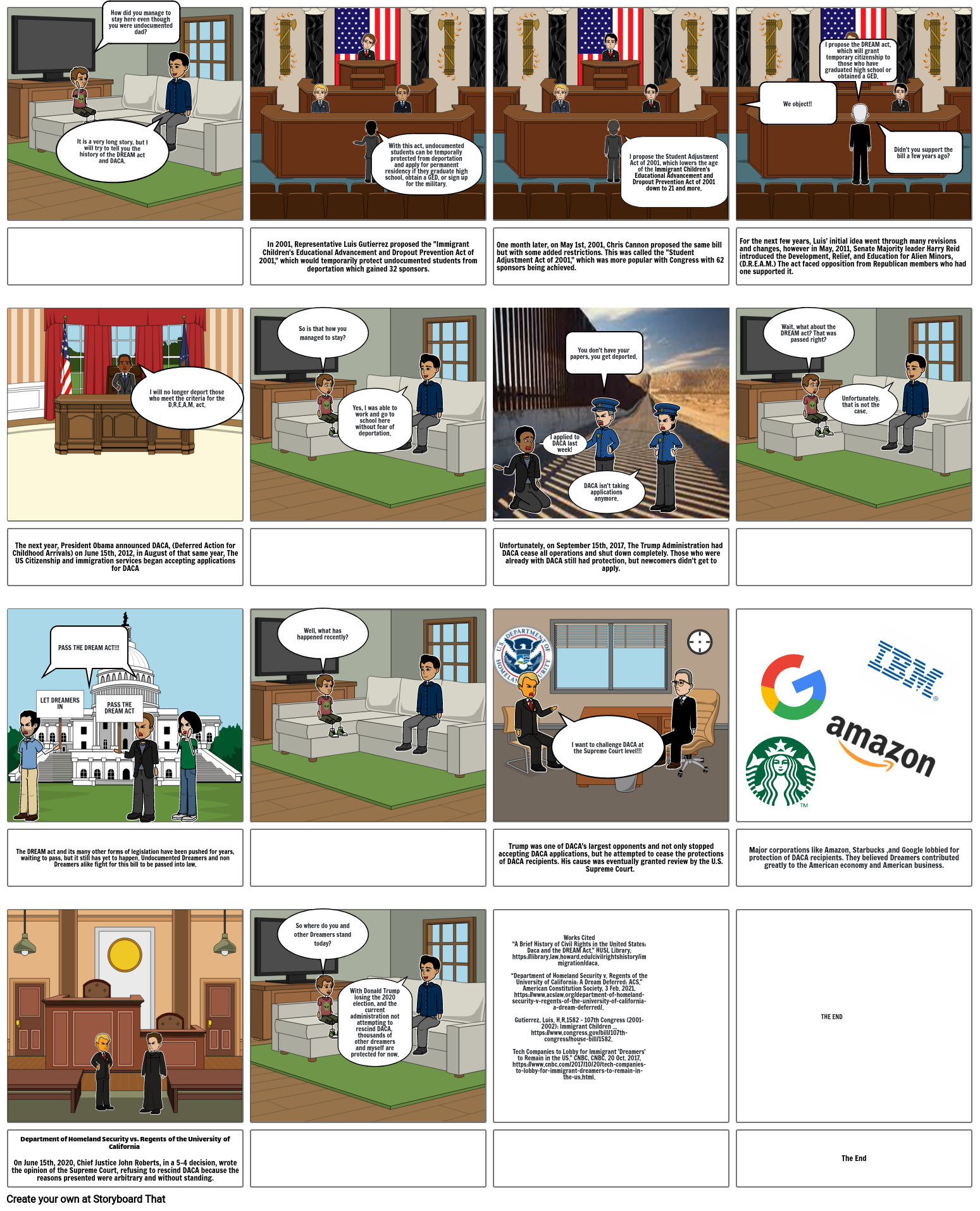 Dream Storyboard por efcf01cc