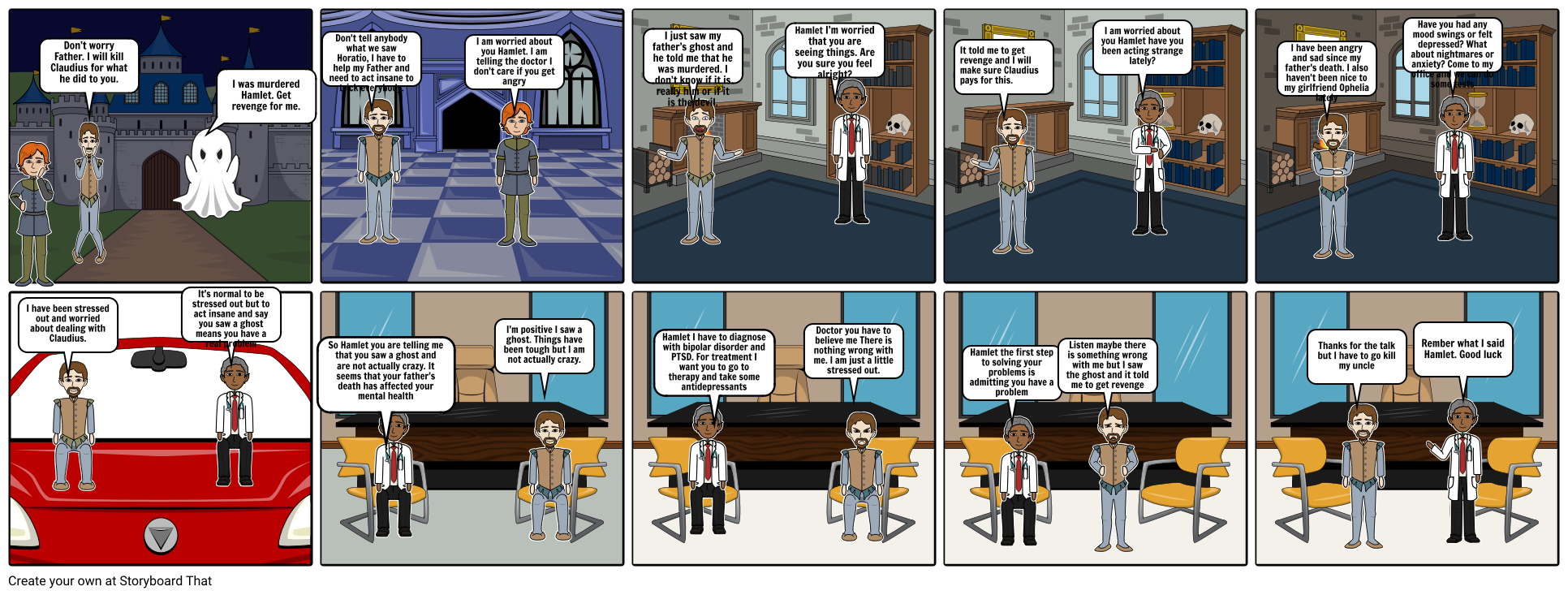 Hamet Final Project Storyboard por eficarra