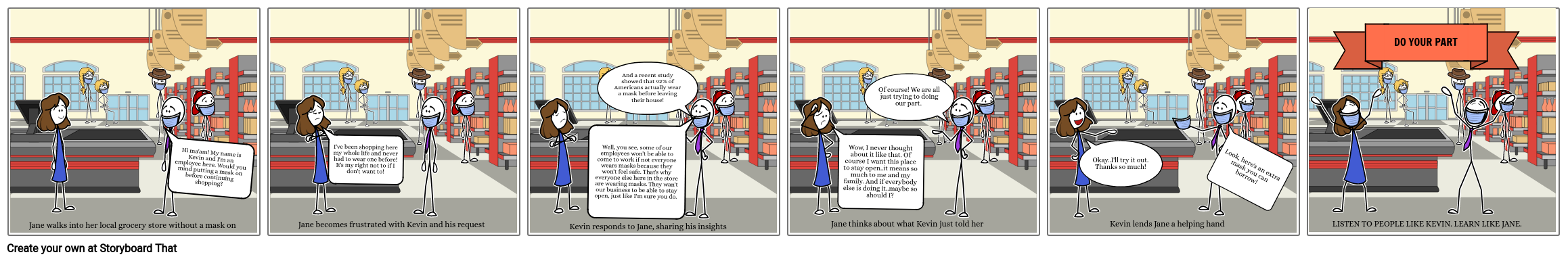 Social Psychology Storyboard por eleanorbarzun1